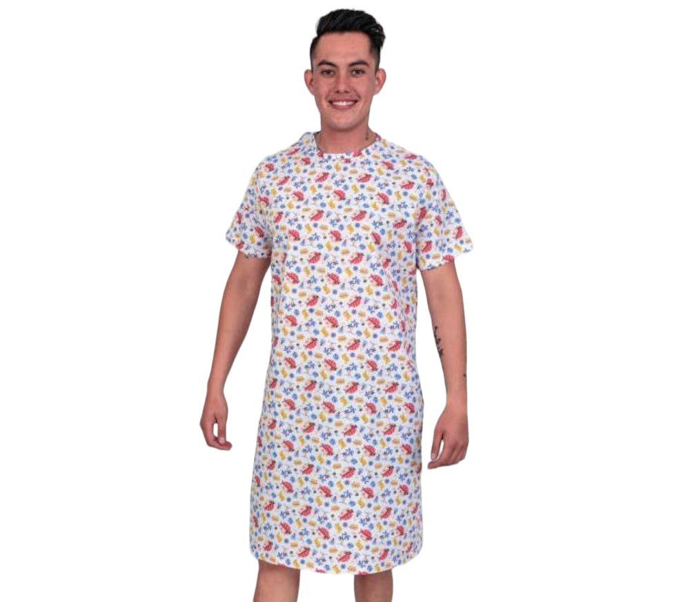 Bata Paciente Figuras Hospital – Medicci Uniformes Médicos
