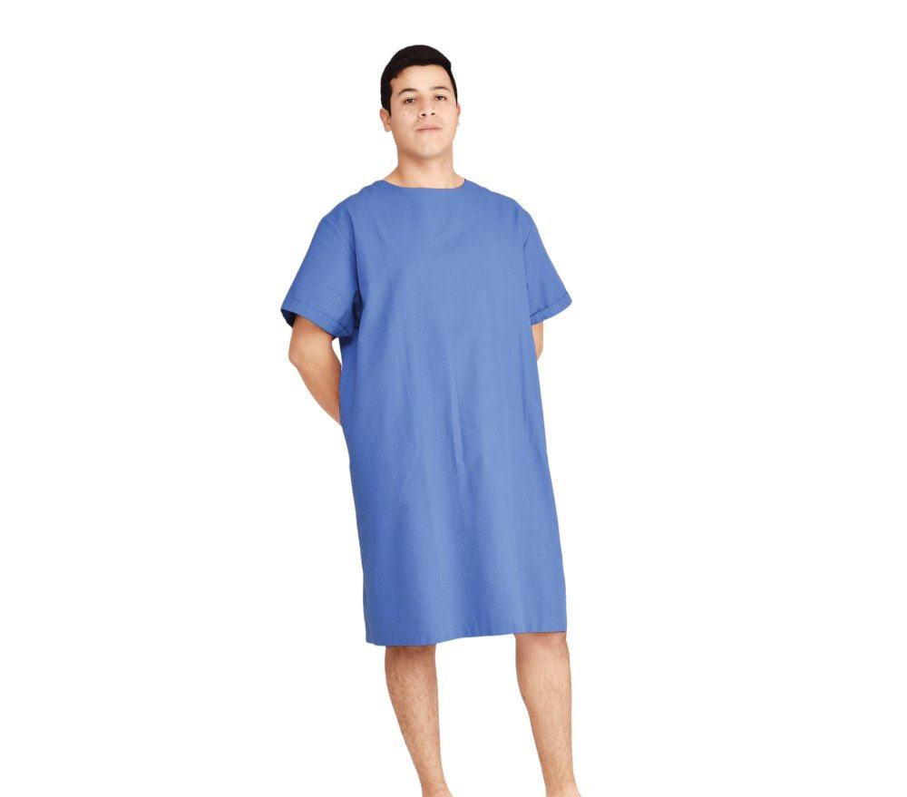 Bata de Cirugía Para Paciente Algodón Médica Reusable – Medicci ...